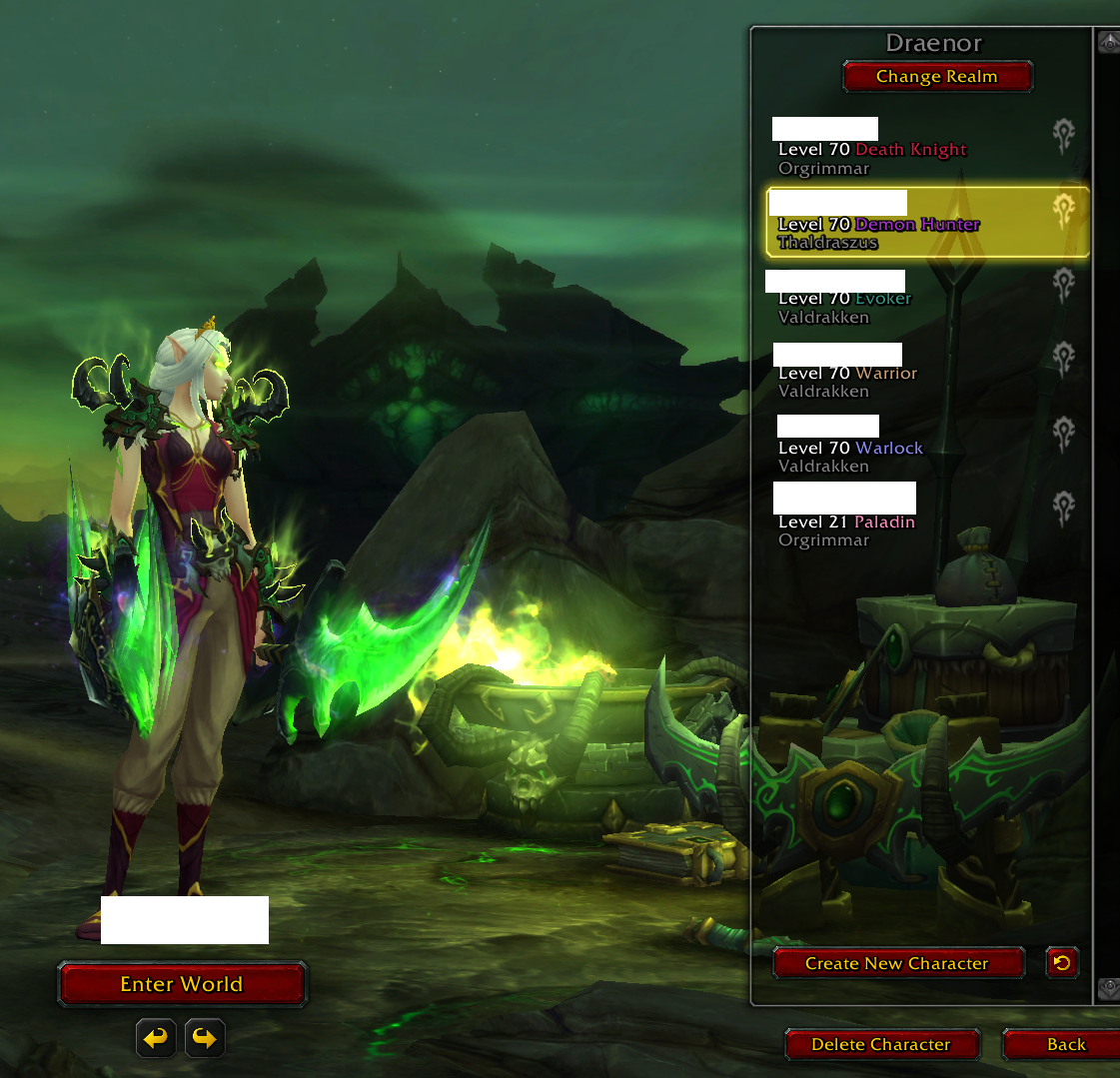 SOLD - 417 Havoc DH / 417 Prot Warrior - 2875 IO - Warglavies - Gold ...